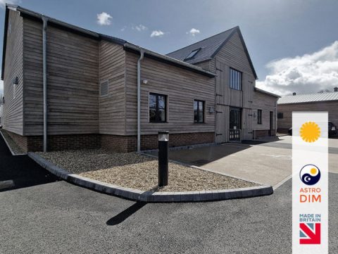 AstroDIM LED Bollard – Automated Energy-Efficient Lighting Solution