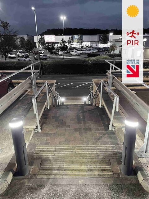 PIR LED Bollards – Safety and Efficiency with Motion-Activated Lighting